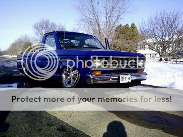 Slammed 86 Ford Ranger