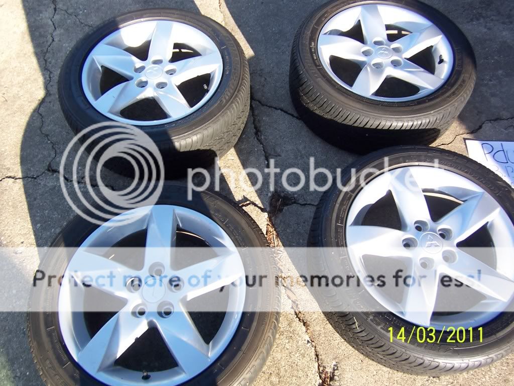 FS: OEM GS Rims and Tires | Mitsubishi Eclipse 4G Forums