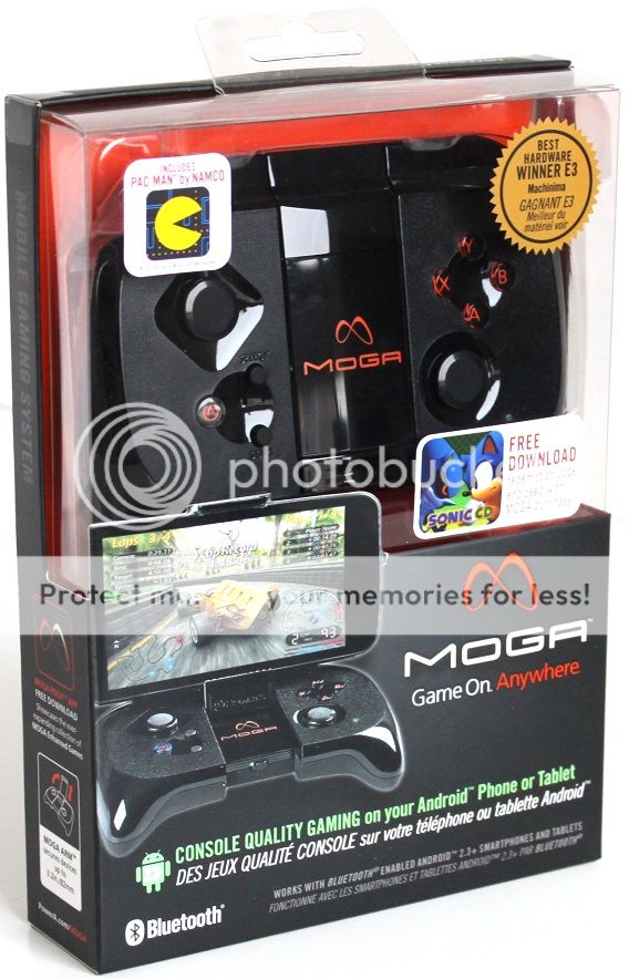 Tay cầm chơi game MOGA dành cho điện thoại và máy tính bảng - Xách tay ...