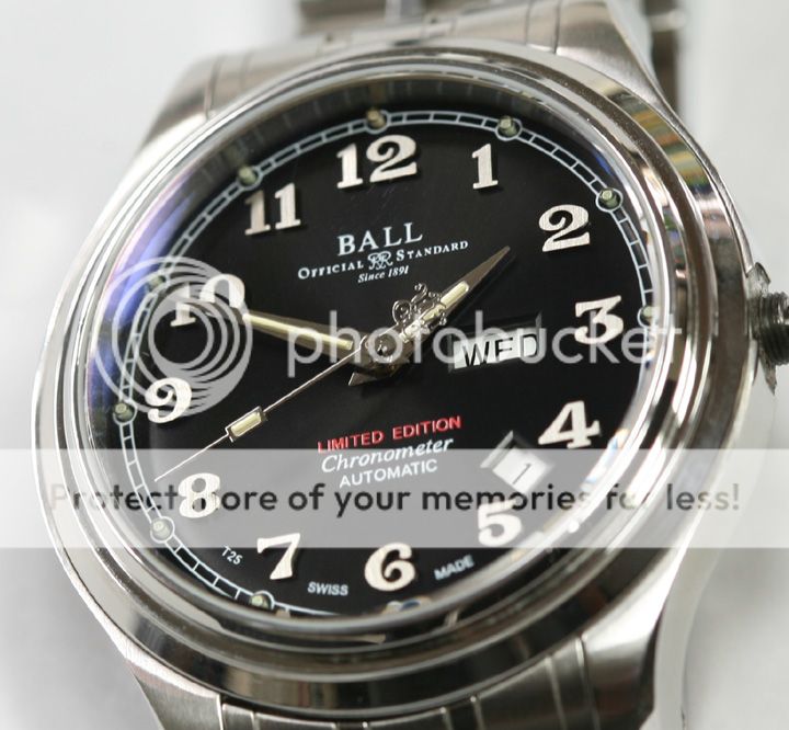 FS: BALL Trainmaster Cleveland Express ?JP Special?, Black Dial, Silver ...