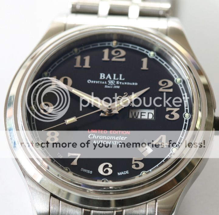 FS: BALL Trainmaster Cleveland Express ?JP Special?, Black Dial, Silver ...