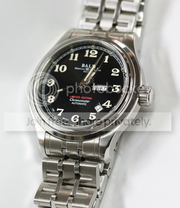 FS: BALL Trainmaster Cleveland Express ?JP Special?, Black Dial, Silver ...